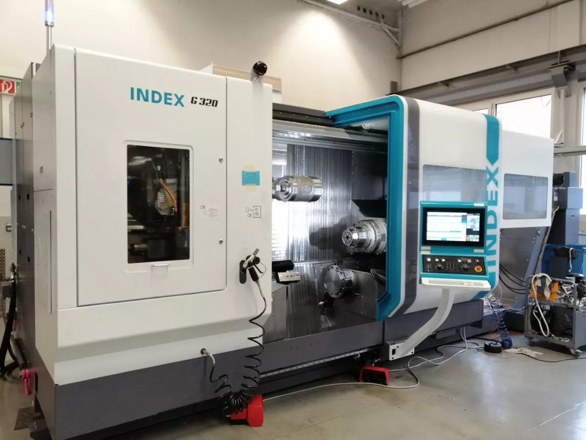 INDEX G320 - Sofort verfügbare VORFÜHRMASCHINE